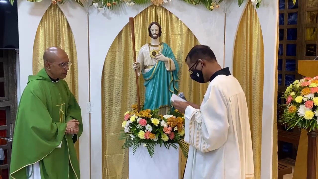 Novena to St Jude Day 7 | Fr Melroy Fernandes | 29th October 2020 - YouTube