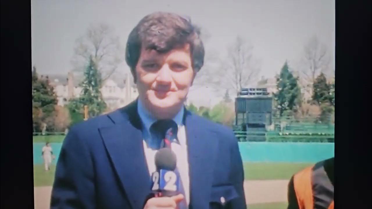 4/9/77: WMAR-TV's Tom Marr interviews Orioles manager Earl Weaver at the start of 1977 season ...