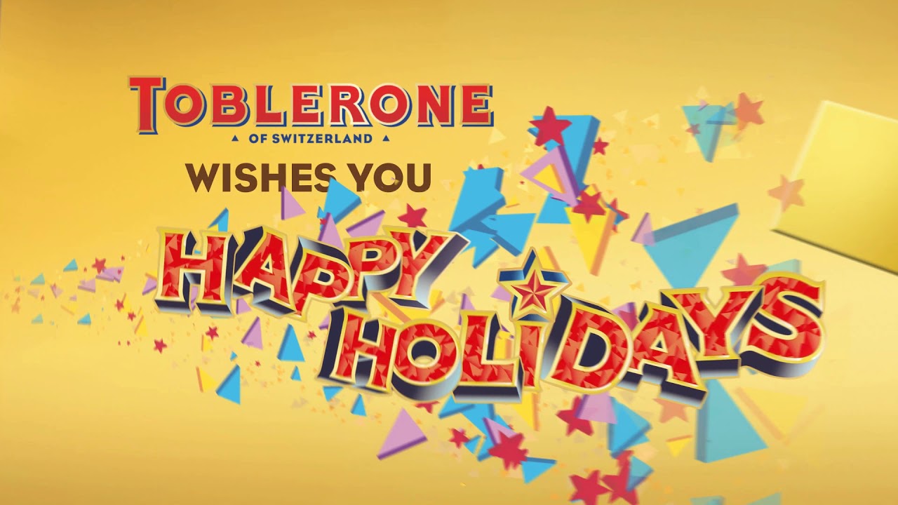 Mondelez Toblerone Happy Holidays - YouTube