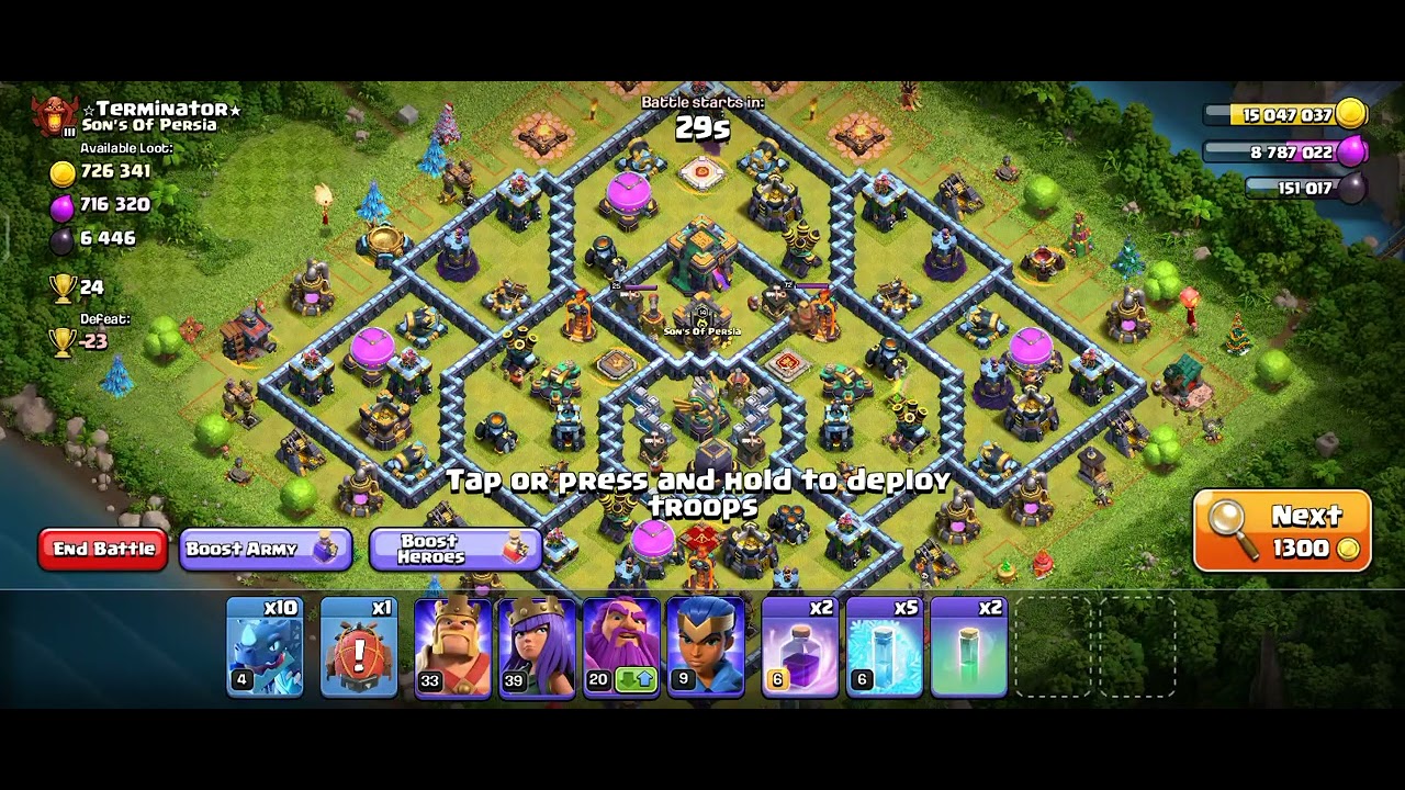 coc । coc attack । new Coc attack 2023 - YouTube