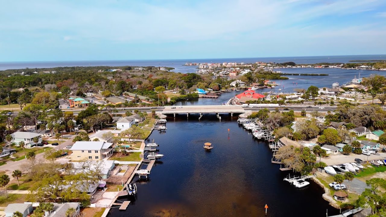 2-28-24 - Full Flight around the Pithlachascotee River (Cotee River) in ...