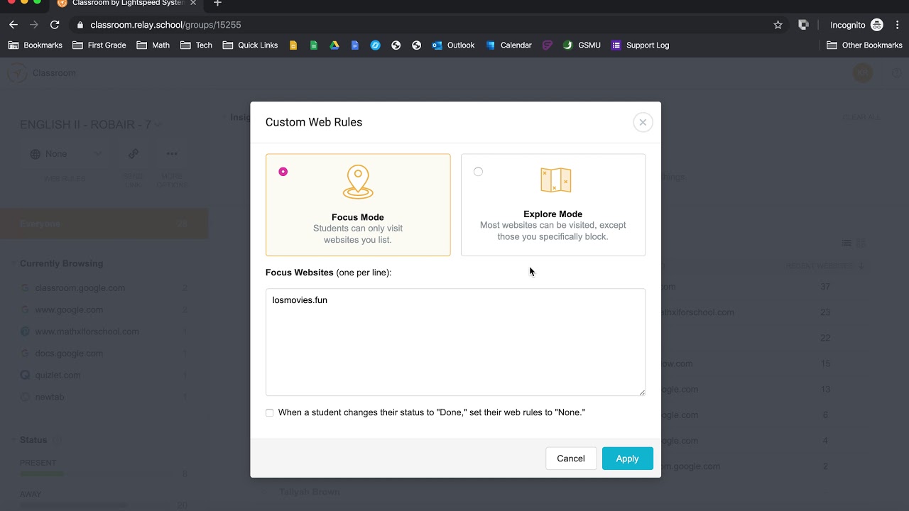 Lightspeed Relay - Web Rules - YouTube