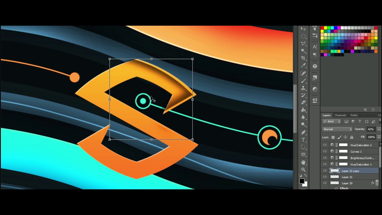 SesoHq Abstract Twitter Header//Speedart - YouTube