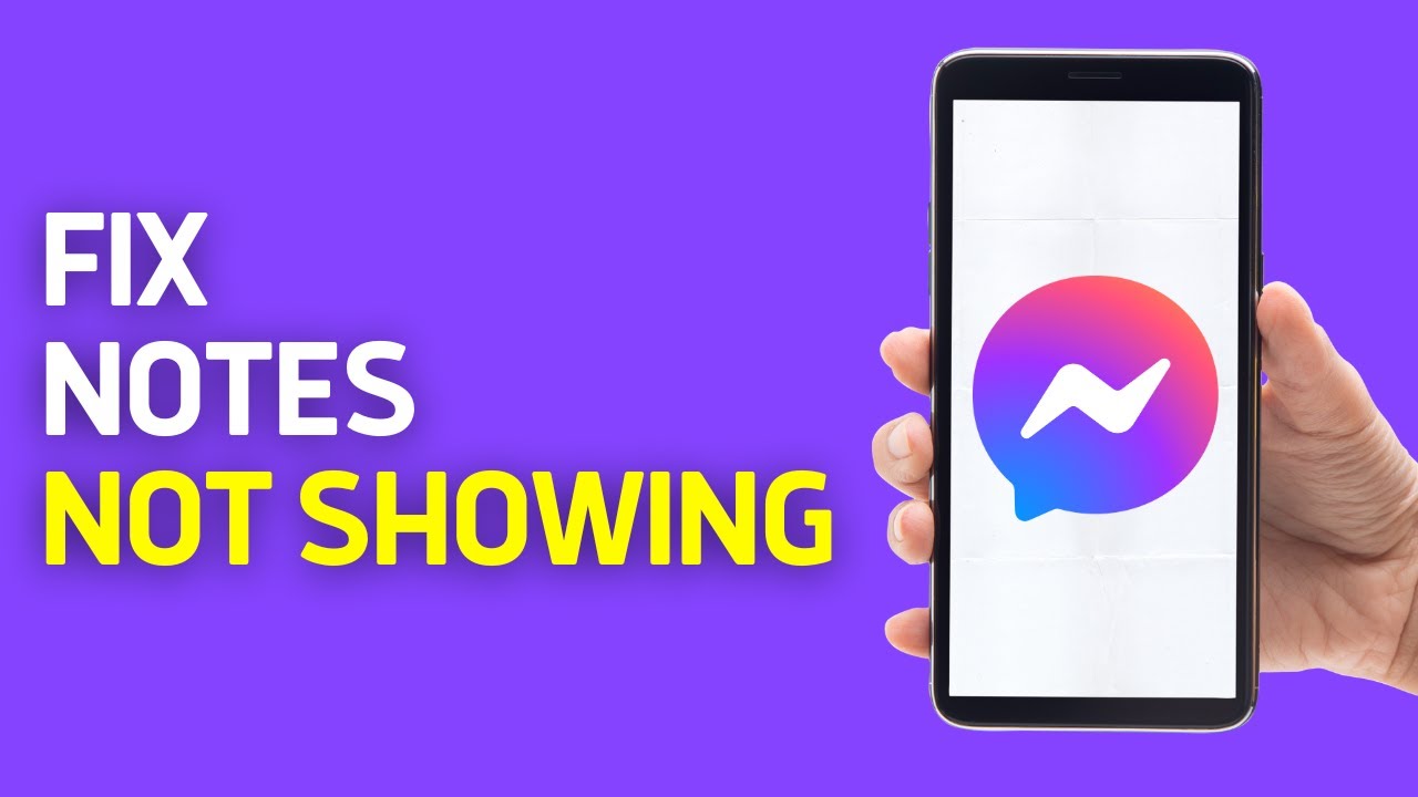 How To Fix Messenger Notes Not Showing (Easy) - YouTube