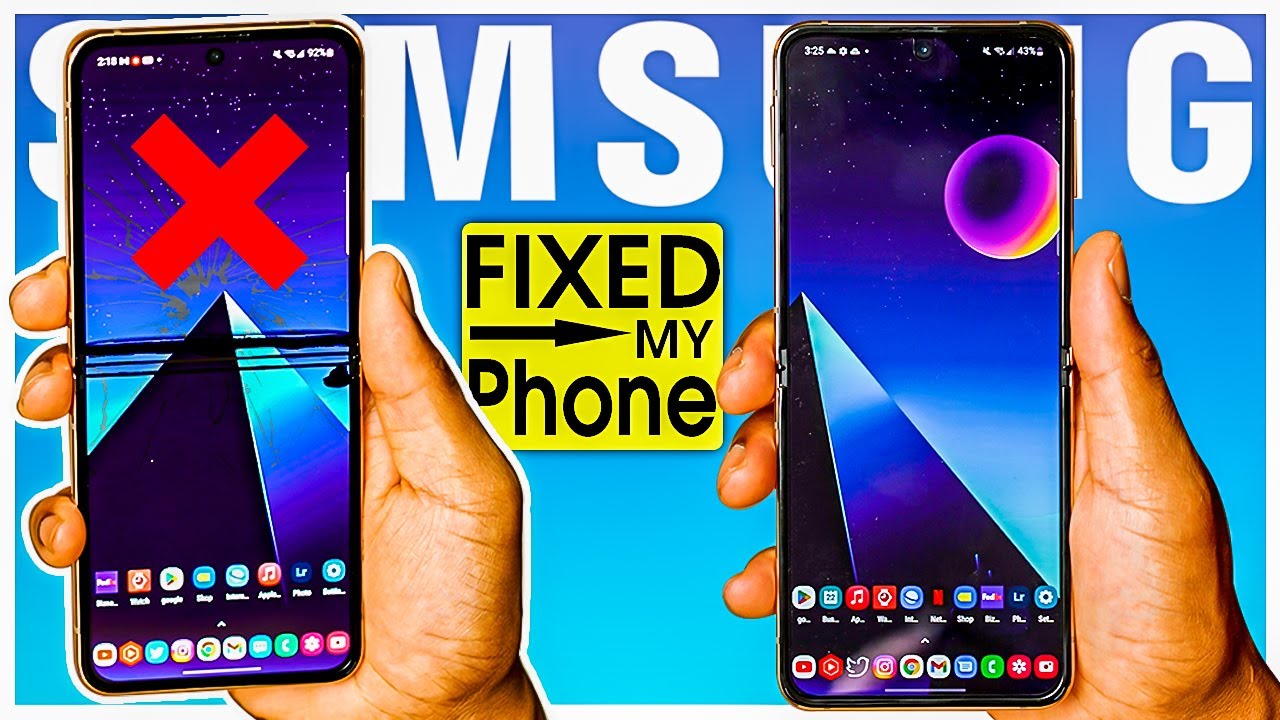 FAILURE!? Samsung Galaxy Z Flip 4 REPAIR EXPERIENCE - YouTube