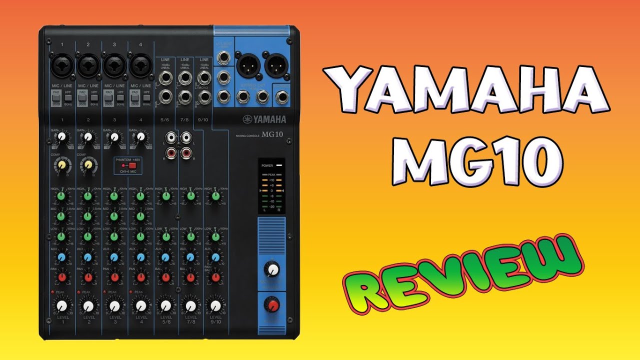 MG10 YAMAHA REVIEW - DEMONSTRAÇÃO DE REGURSOS E FUNÇÕES - YouTube