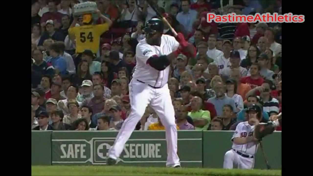 David Ortiz Hitting Slow Motion Home Run - Big Papi Boston Strong Red ...