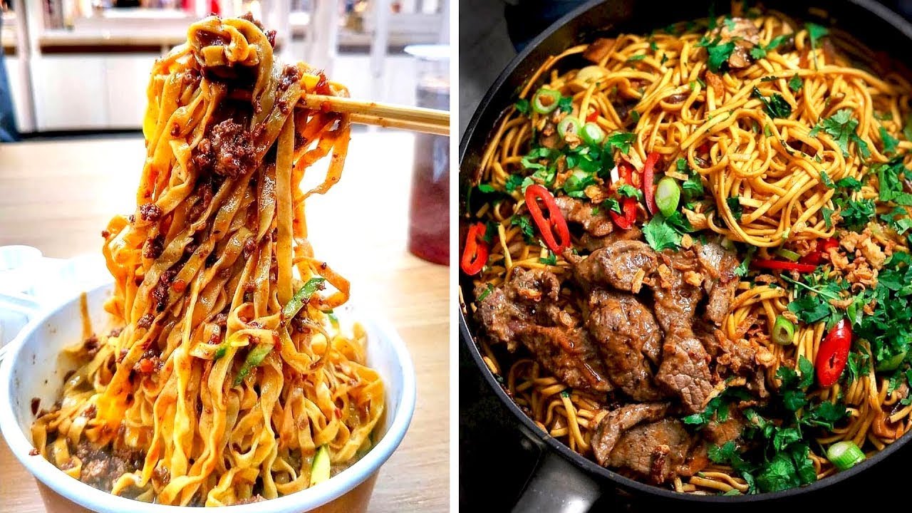 Amazing Noodles Compilation | The Best Noodles, Tasty and Fancy Food ...