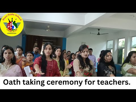 oath taking ceremony for teachers. - YouTube