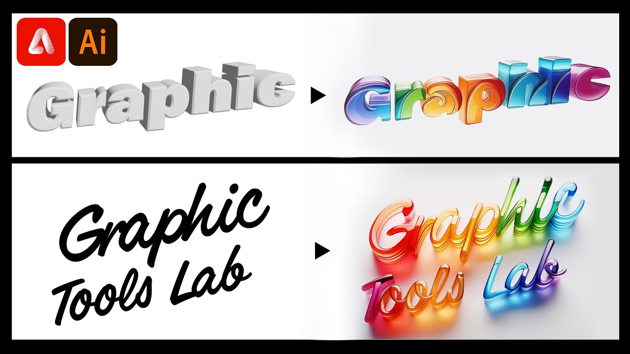 How to change your 2d Logos to 3d in Seconds with AI Adobe Firefly ...
