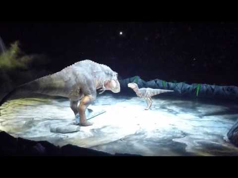 La marche des dinosaures le 25/12/09 à Paris Bercy - YouTube