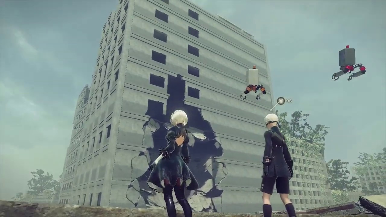 Nier Automata gameplay part 2: A whole new world. - YouTube