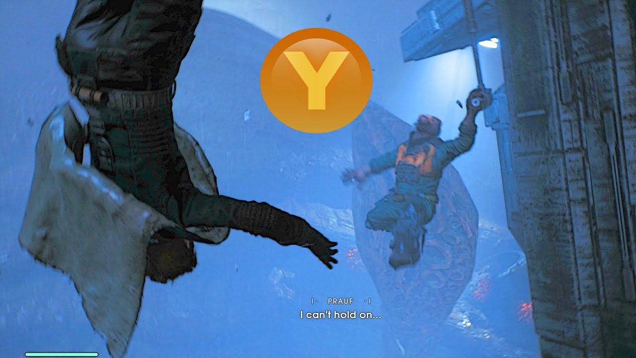 Star Wars The Fallen Order Save Prauf (Both Outcomes) - YouTube