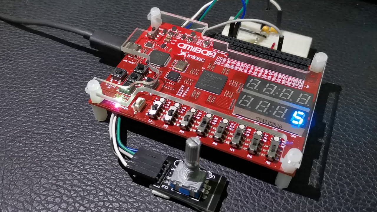 Control de un contador con un módulo encoder usando un FPGA Amiba 2 ...