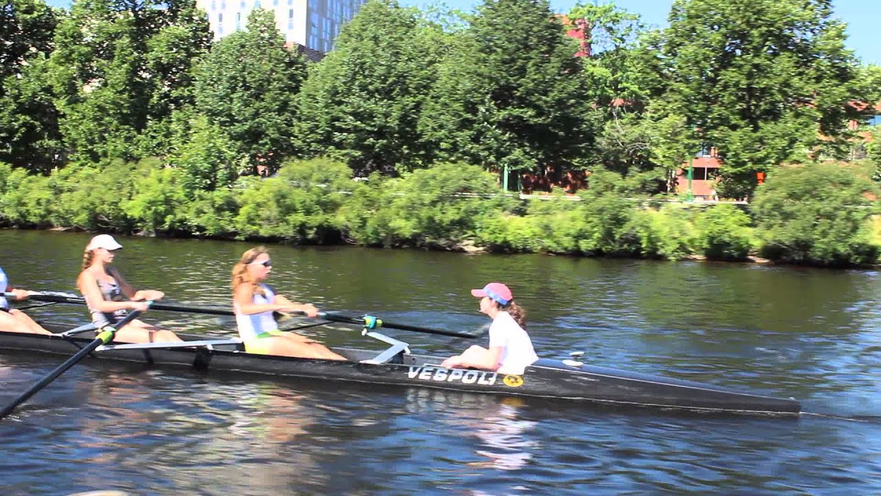 Charles River Rowing Camp 2014 - YouTube