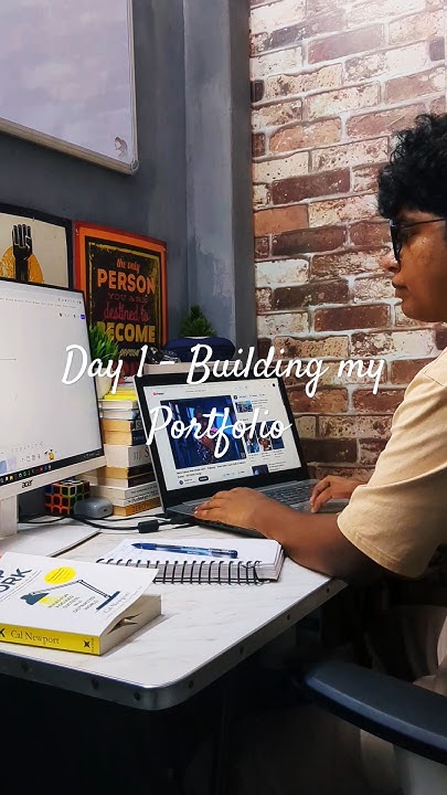 Day 1 - Building My Portfolio | NextJS | Figma | Freelancer - YouTube
