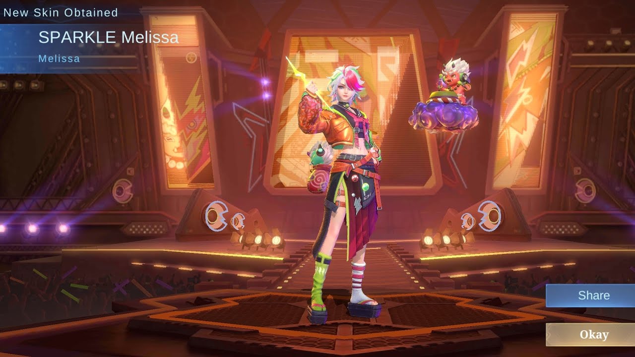 MLBB SPARKLE Melissa SKIN - YouTube