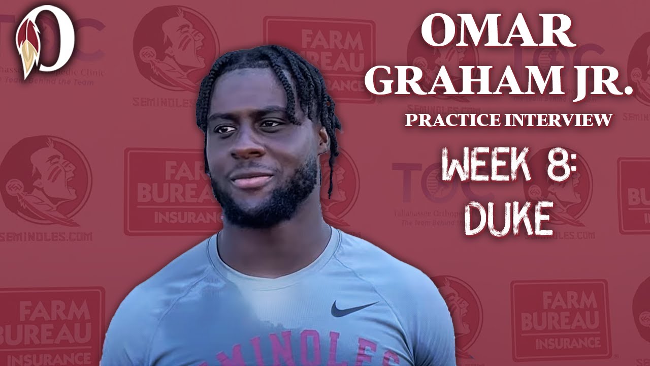 FSU Football | FSU LB Omar Graham Jr. on the challenges presented by ...