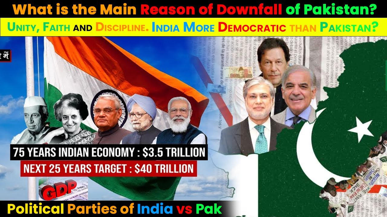 INDIA VS PAKISTAN | INDIA MORE DEMOCRATIC THAN PAKISTAN? | UNITY, FAITH AND DISCPLINE. - YouTube