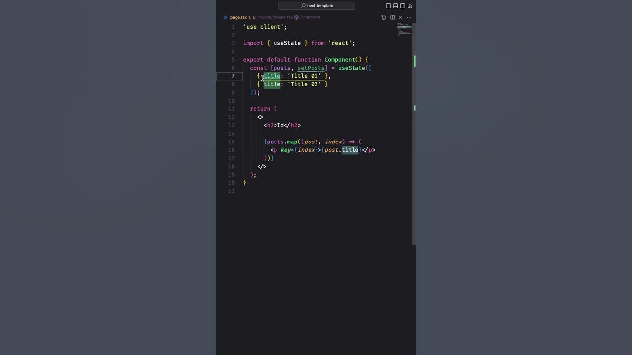 Não utilize o index como key no ReactJS! #shorts - YouTube