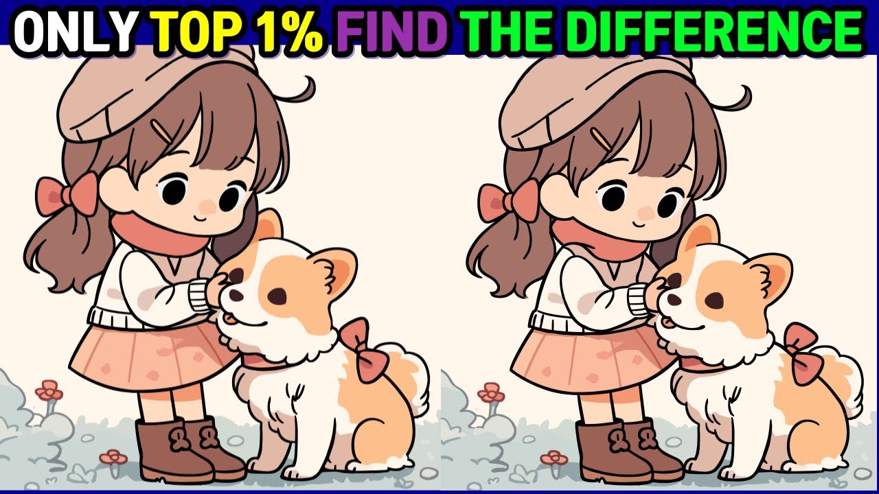 【Spot the difference】【Find the Difference】 To keep your brain happy and ...