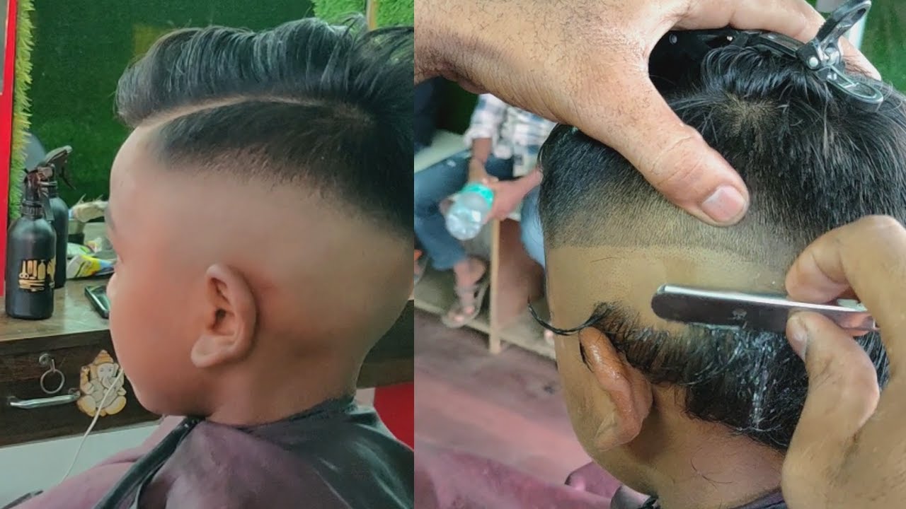 boy's hair design for boy's hair straightening for boy's - YouTube