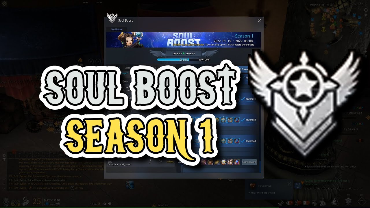 [BnS] Soul Boost Season 1 - YouTube