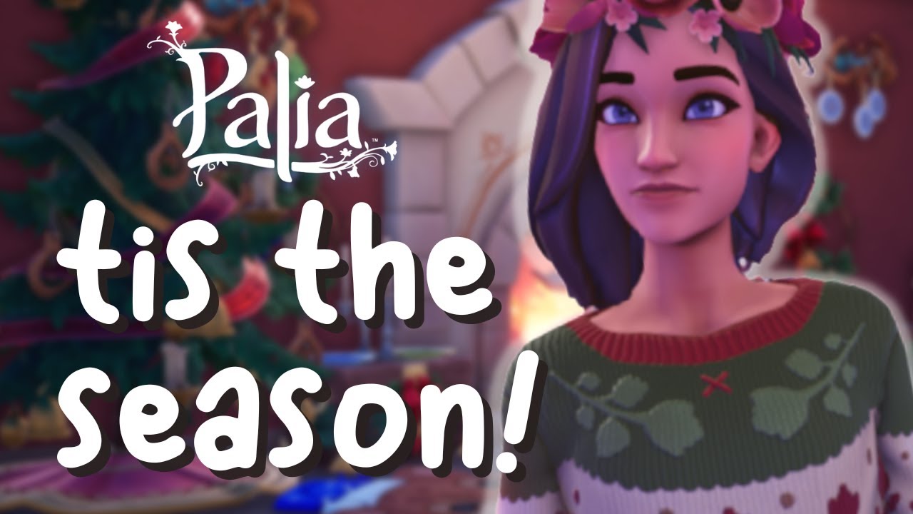 🔴 decorating a christmas cabin in Palia! - YouTube