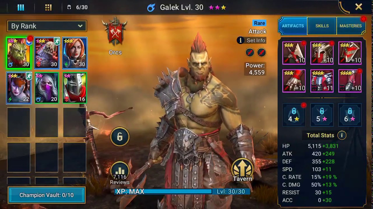 Raid:shadow legends fighting spirit dungeon halfway - YouTube