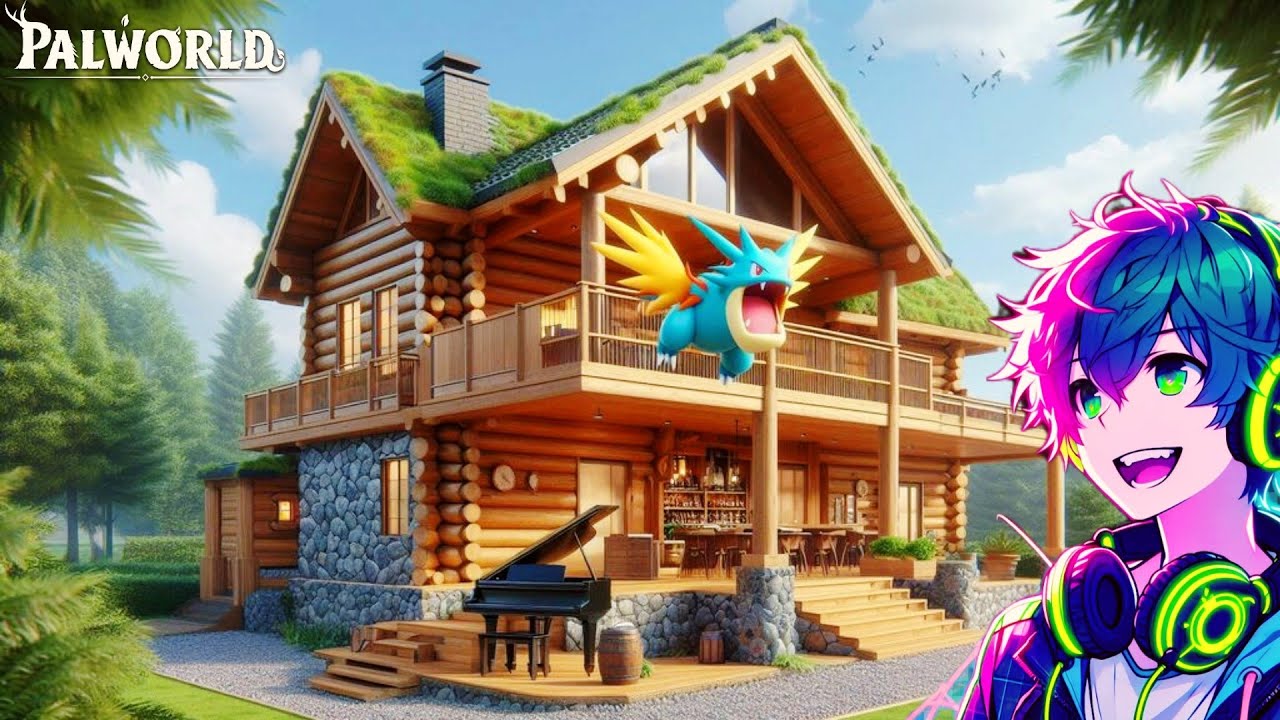 I Build A Four Layered Base House In Palworld | #cythikgamer #palworld ...