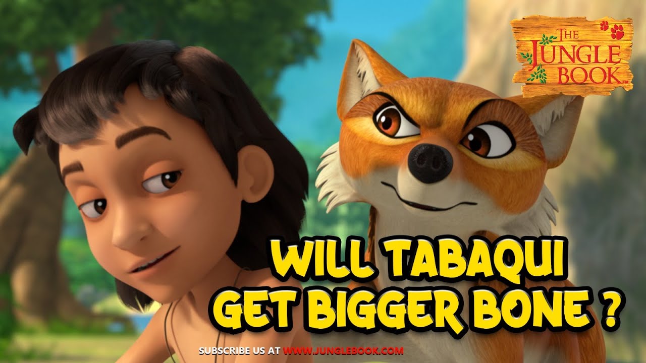 🌴🐒🐻 WILL TABAQUI GET BIGGER BONE ? | The Jungle Book Short Story Series ...