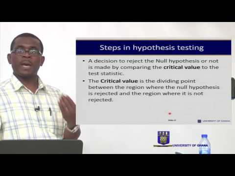 SESSION 10 – HYPOTHESIS TESTING - PART 1 - YouTube