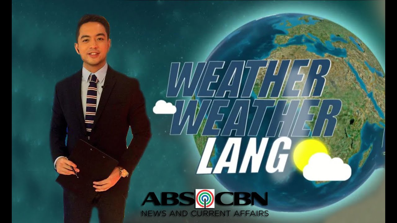 Mga kapamilya! The newest ABS-CBN TV Patrol Weatherman! - YouTube