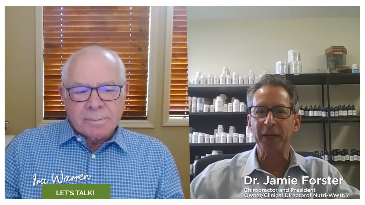 Dr. Jamie Forster on "Lets Talk" podcast with host Ira Warren - YouTube