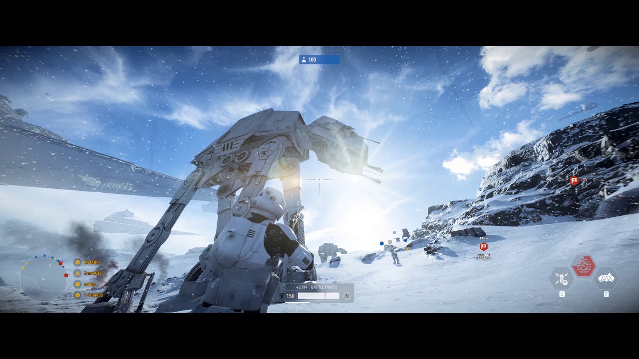 Beautiful winter map | 21:9 | Star Wars Battlefront II - YouTube