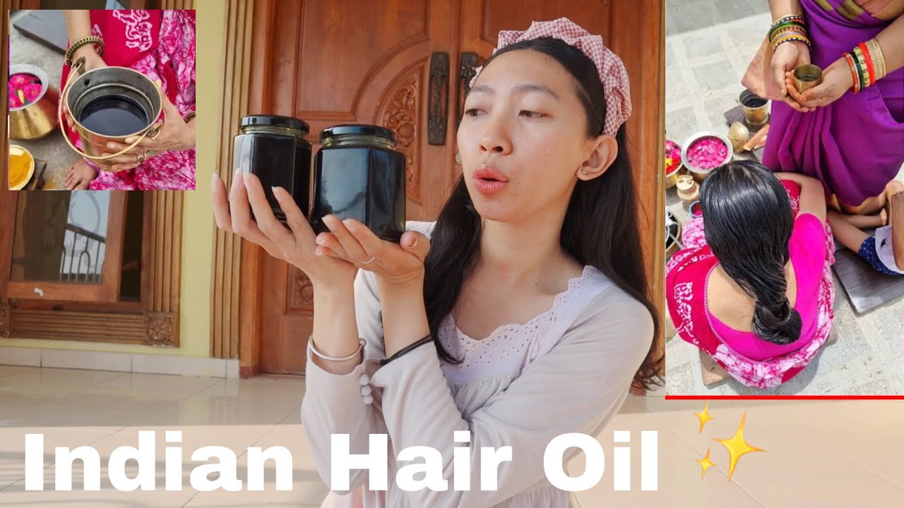 Bikin minyak rambut sendiri resep dari INDIA!! BAGUS BANGET!! - YouTube