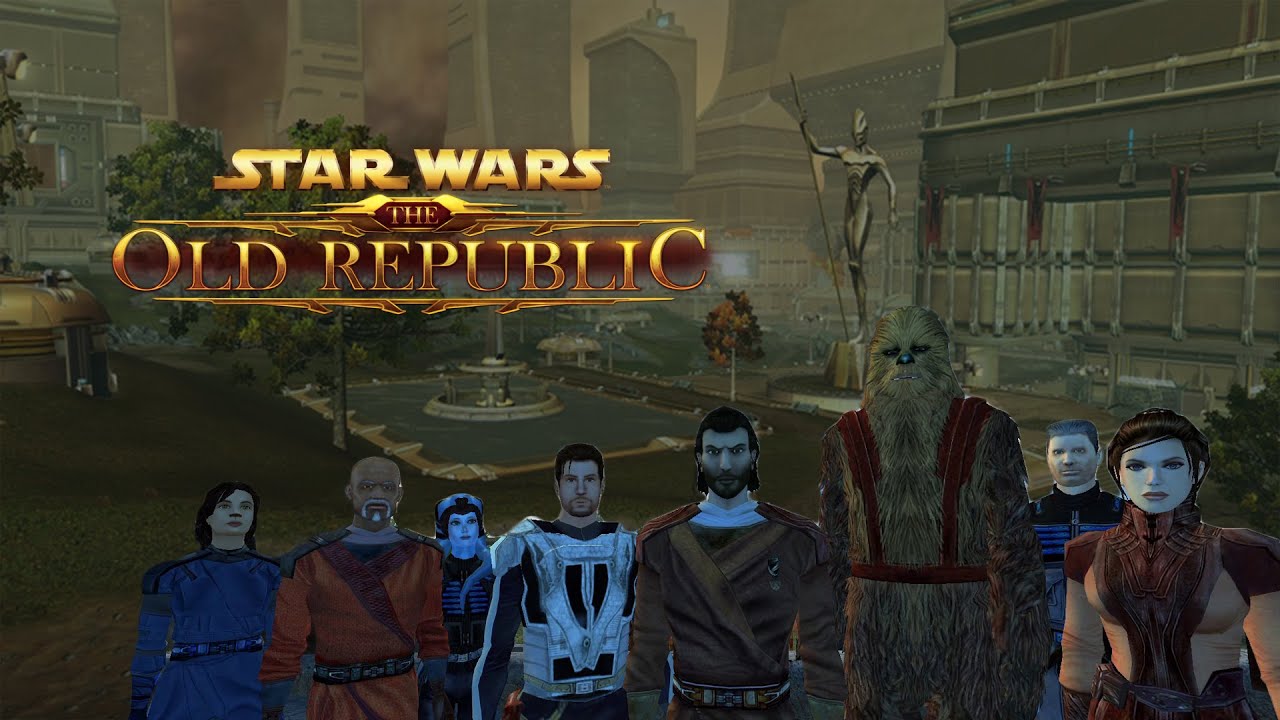 SWTOR - KOTOR 1 Heroes Statues - YouTube