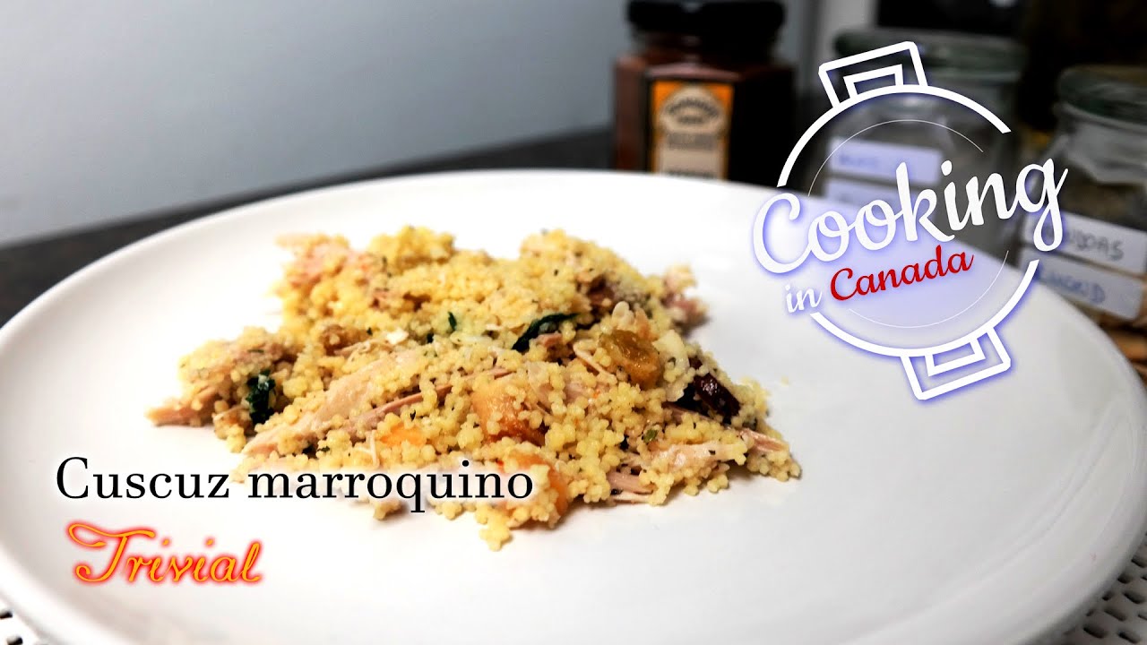 Cuscuz marroquino com frango assado / Maroccan couscous with roastad ...