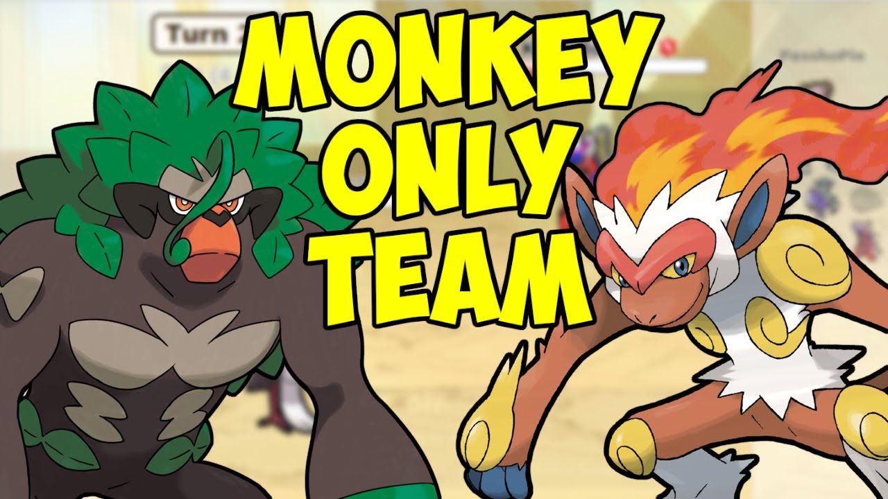 Monkey Only Team DOMINATES Pokemon Showdown | Pokémon Showdown National ...