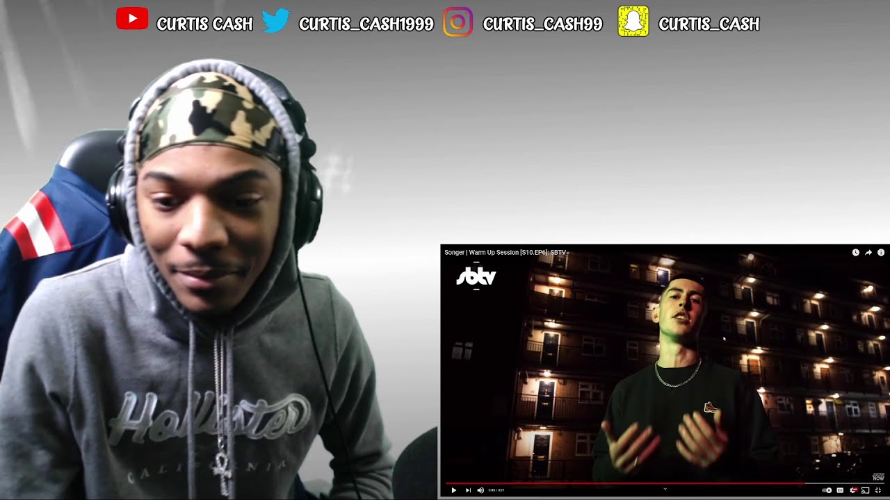 American Reaction To UK Rapper Songer | Warm Up Session [S10.EP6]: SBTV ...