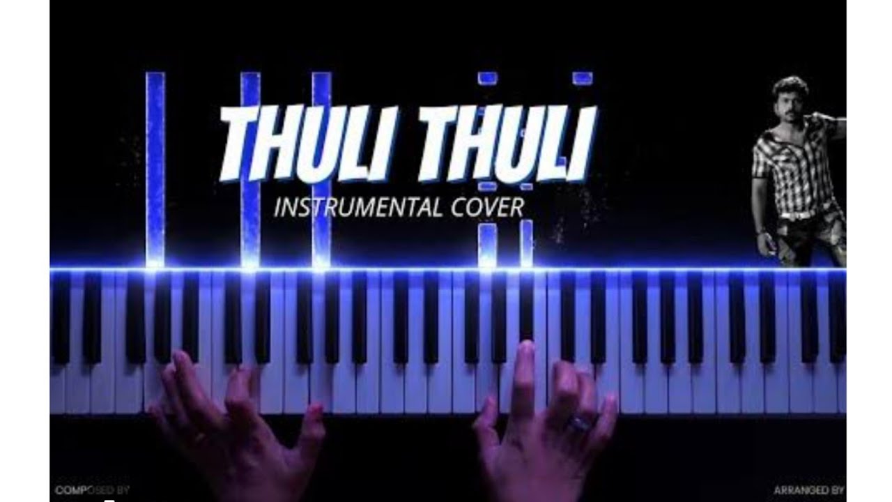 Thulli Thulli song cover piano|by jeff official| piyaa movie|keyboard ...