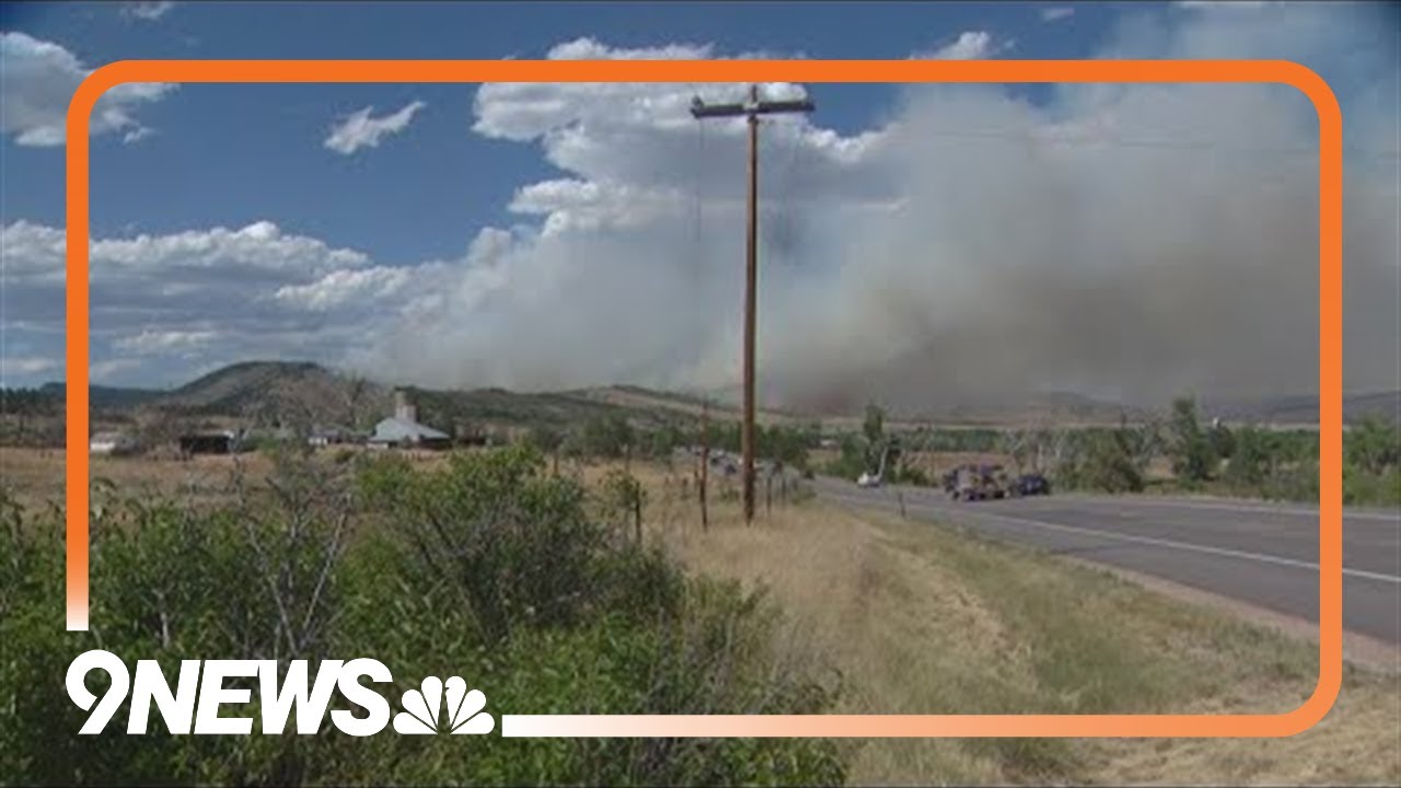Stone Canyon Fire: One killed in fire burning near Lyons - YouTube