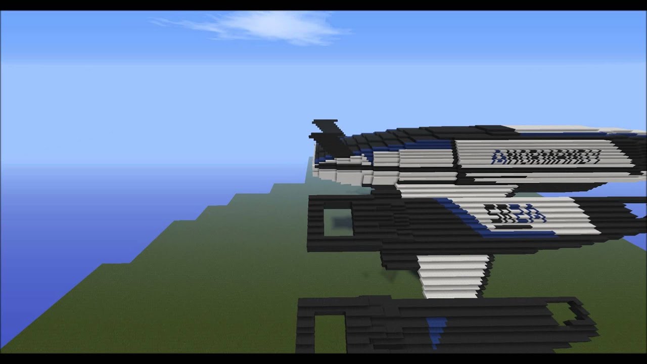 SSV Normandy SR2 Alliance Colors 2.0 Minecraft - YouTube
