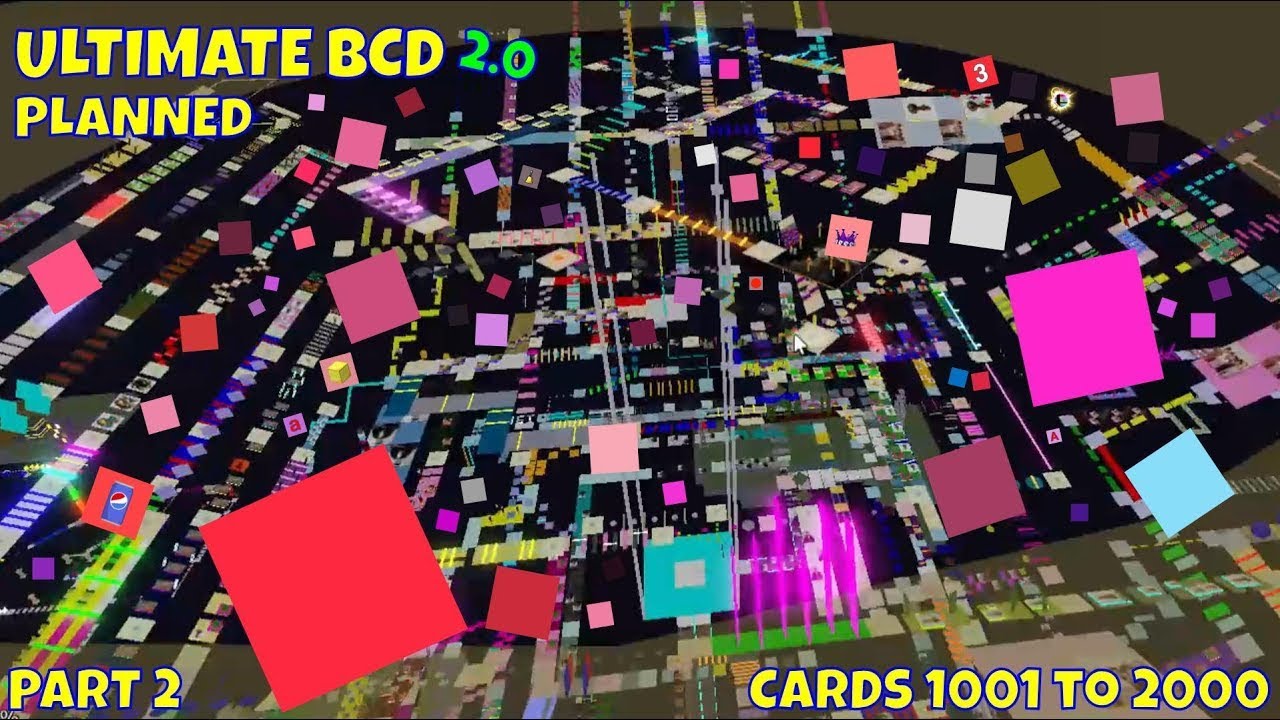 Ultimate BCD 2.0 Planned: Part 2 -- Cards 1001 to 2000 - YouTube