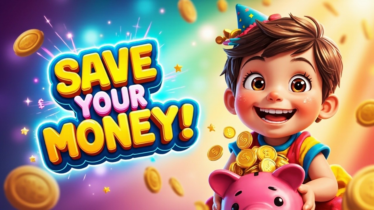 Save Your Money! - Kids Money Saving Song - YouTube