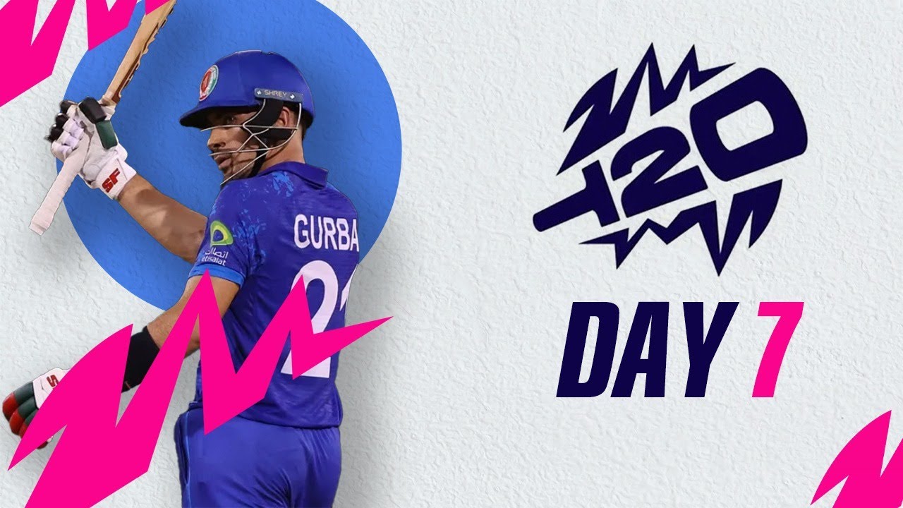 Scoreboard | Day 7 - T20 World Cup 2024 - 08 June | #t20worldcup2024 # ...