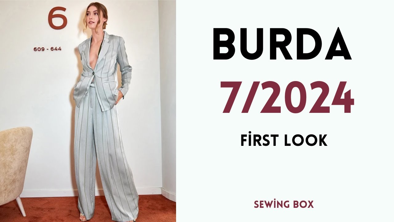 Burda 7/2024 First Look - YouTube