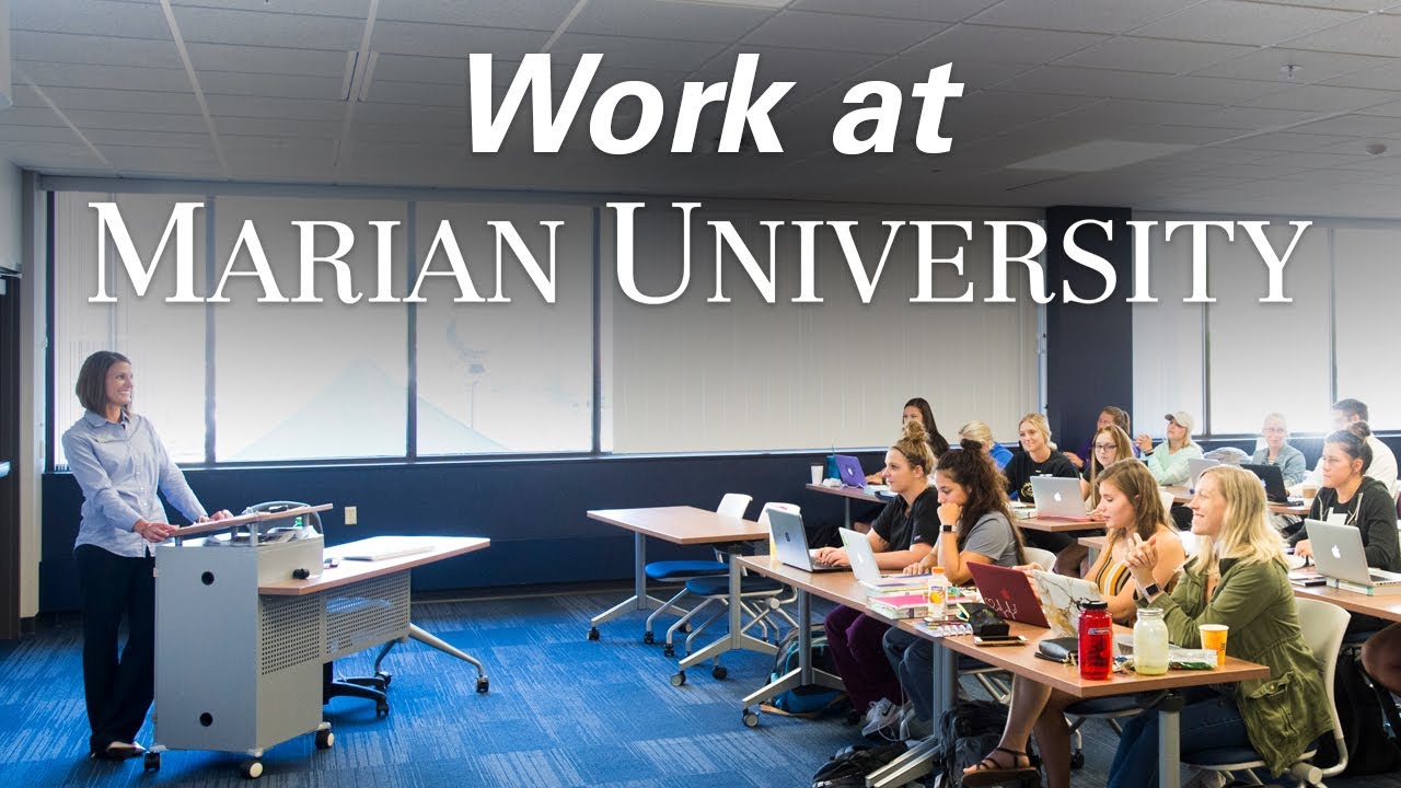 Work at Marian University - YouTube