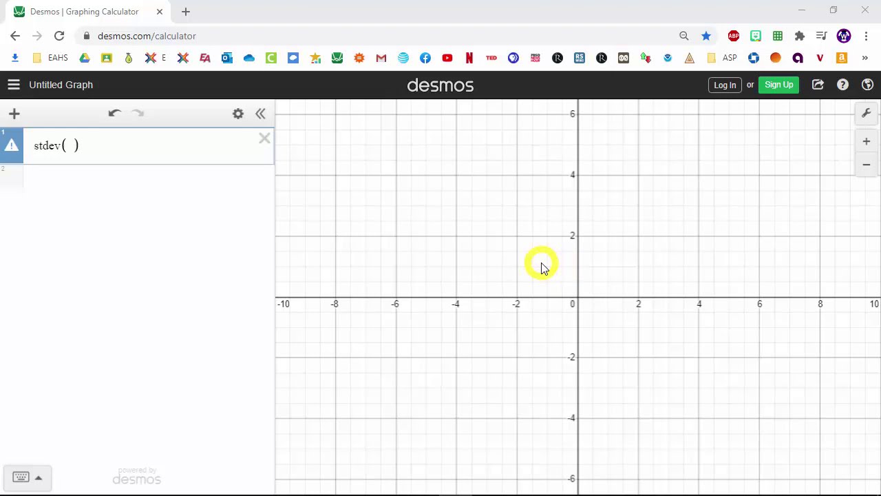 18 Sample Standard Deviation On Desmos YouTube 18 Sample Standard Deviation On Desmos YouTube