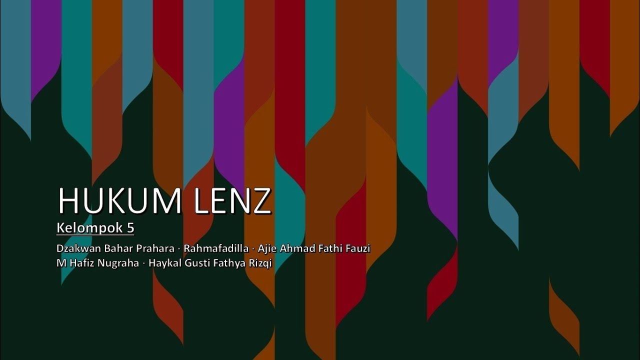 Elektromagnetika - Hukum Lenz - Kelompok 5 - YouTube